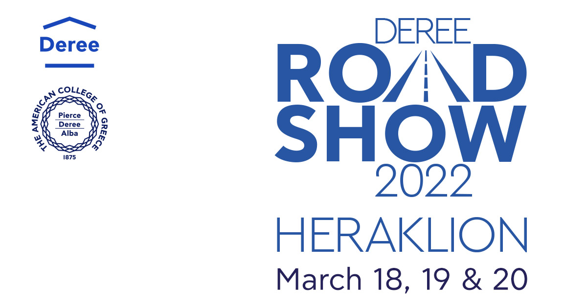 Deree Roadshow 2022 - Destination: Heraklion | The American College of ...